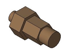 Material Number B260350, Fitting Union C x M - Cast, 733-4 On NIBCO